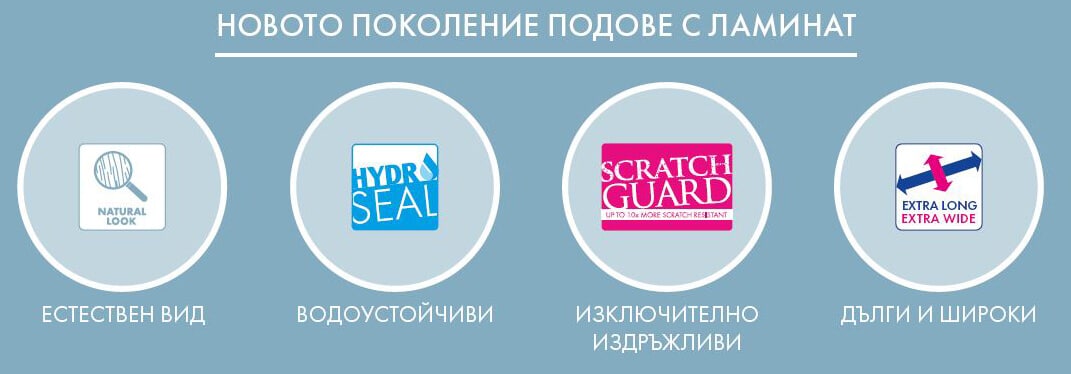 Ламиниран паркет QuickStep №IMU1848 Дъб класик натурал 12мм / 33 клас ...